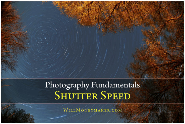 Shutter Speed: Photography Fundamentals | Will Moneymaker Photography